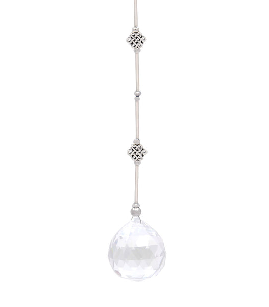 Facetted Crystal Drop with Mystic Knot – FSMegamall.com