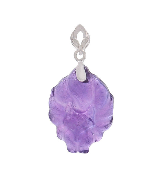 Amethyst 9-Tailed Fox Pendant – FSMegamall.com