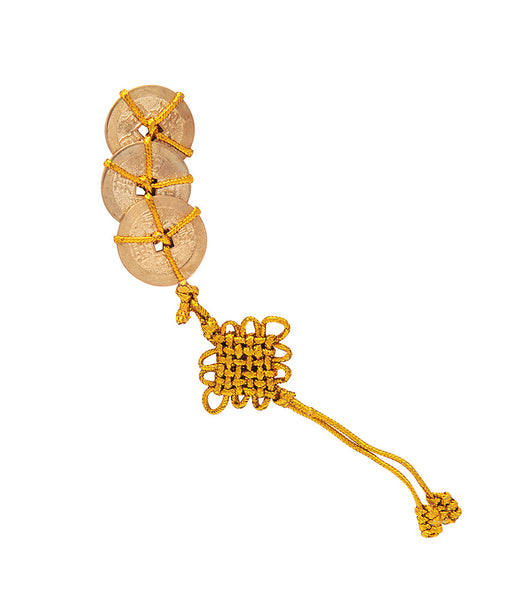 Gold Coins Knotted with Mystic Knot – FSMegamall.com