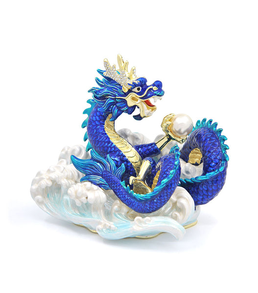Azure Dragon With Waves – FSMegamall.com