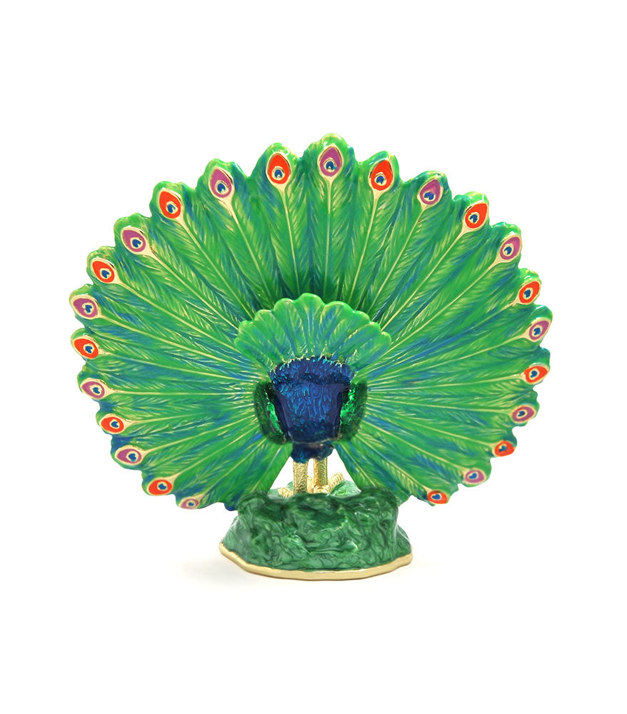 Magic Peacock with Anti-Burglary Plaque – FSMegamall.com