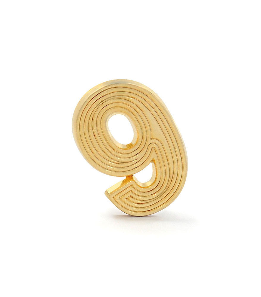 Number 9 Brooch – FSMegamall.com