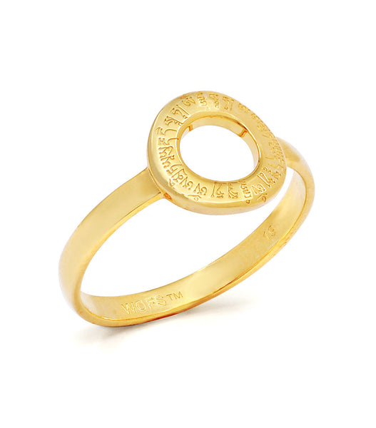 Infinite Blessings Ring with Namgyalma Mantra – FSMegamall.com
