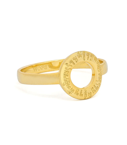 Infinite Blessings Ring with Namgyalma Mantra – FSMegamall.com
