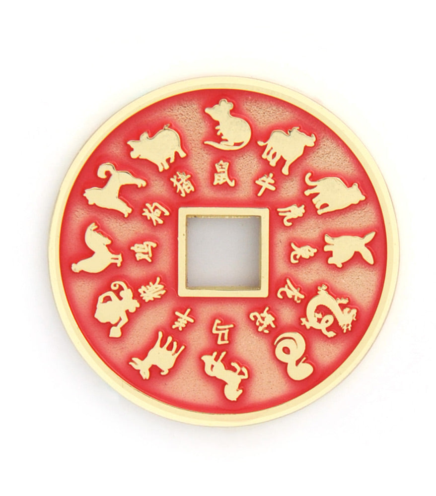 Ba Gua Horoscope Coin for Protection & Good Luck – FSMegamall.com