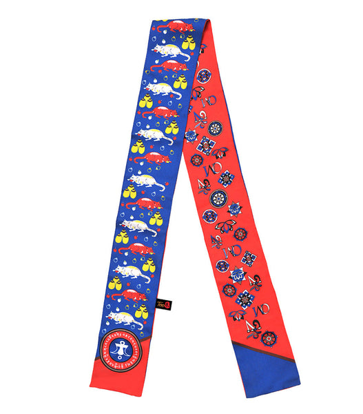 Mongoose Scarf with Wealth & Power Amulet – FSMegamall.com