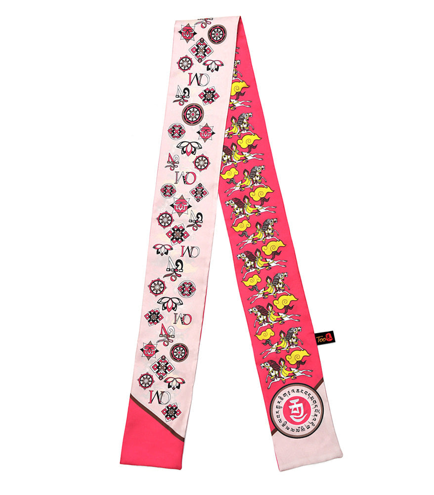 Windhorse Scarf with Success & Victory Amulet – FSMegamall.com