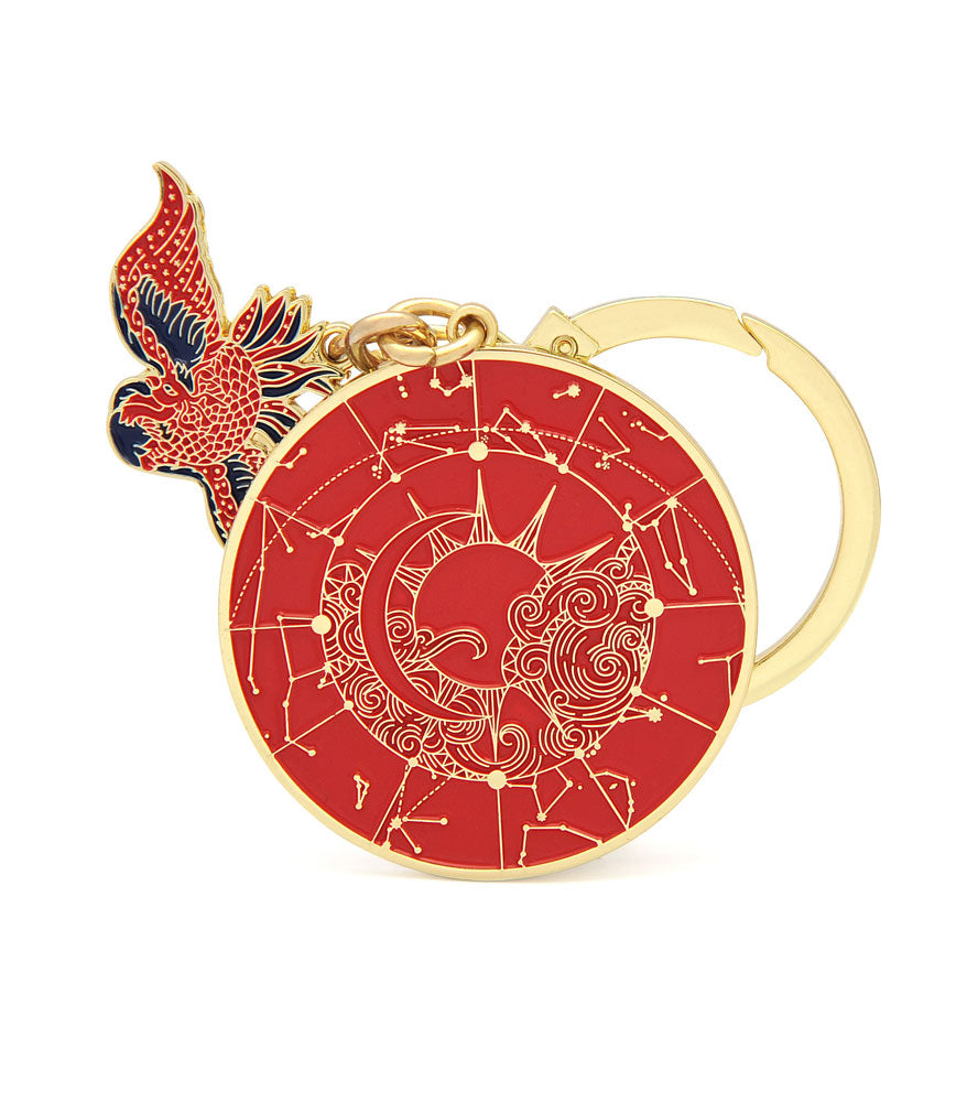Crimson Phoenix Lunar Mansions Harmonizing Amulet – FSMegamall.com